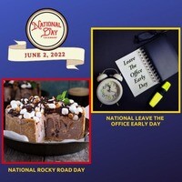 June 2, 2022 - National Leave The Office Early Day | National Rocky ...