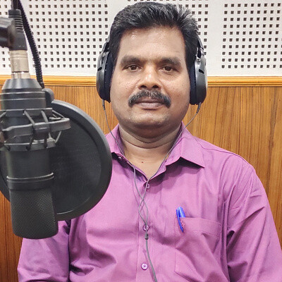 AUCR 90.8- World Book &Copyright Day Speech by Dr C Baskaran Librarian Alagappa University Song ...