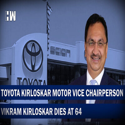 Headlines: Toyota Kirloskar Motor Vice Chairperson Vikram Kirloskar ...