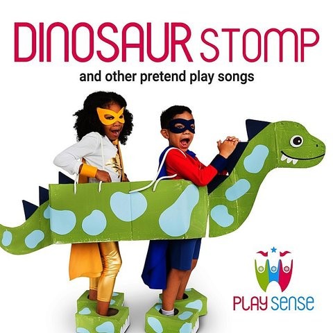 Dinosaur Stomp (And Other Pretend Play Songs) Songs Download: Dinosaur ...