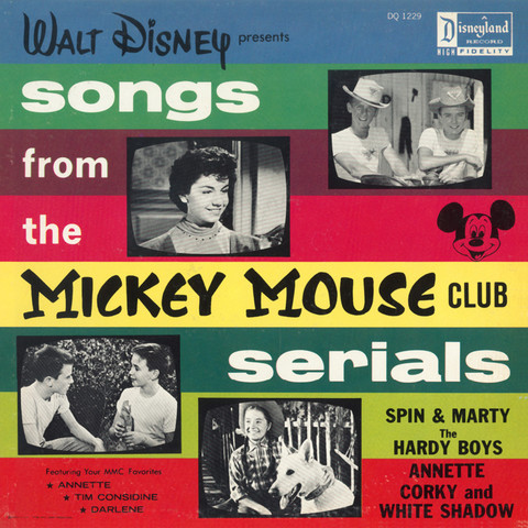 Walt Disney presents Songs from the Mickey Mouse Club Serials Songs ...