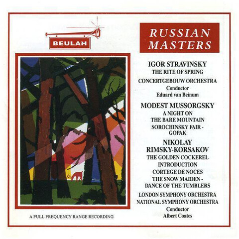 Stravinsky, Mussorgsky & Rimsky-Korsakov: Russian Masters Songs ...