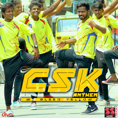 CSK Anthem (We Bleed Yellow) Song Download: CSK Anthem (We Bleed Yellow ...