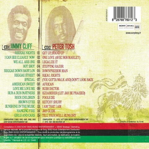 The Very Best Of Jimmy Cliff & Peter Tosh Songs Download: The Very Best ...