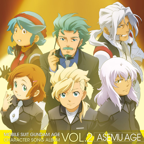 MOBILE SUIT GUNDAM AGE Character Song Album Vol.2 - ASEMU AGE Songs ...