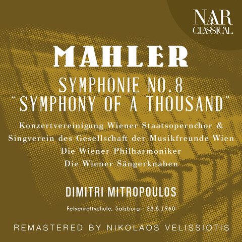 MAHLER: SYMPHONIE No. 8 "Symphony of a Thousand" Songs Download: MAHLER: SYMPHONIE No. 8 ...