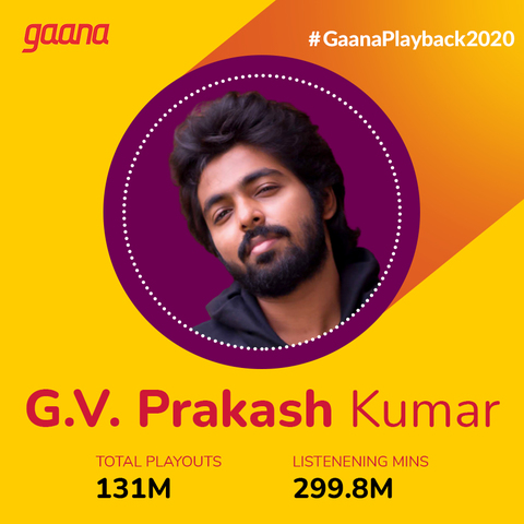 Best of GV Prakash Music Playlist: Best MP3 Songs on Gaana.com